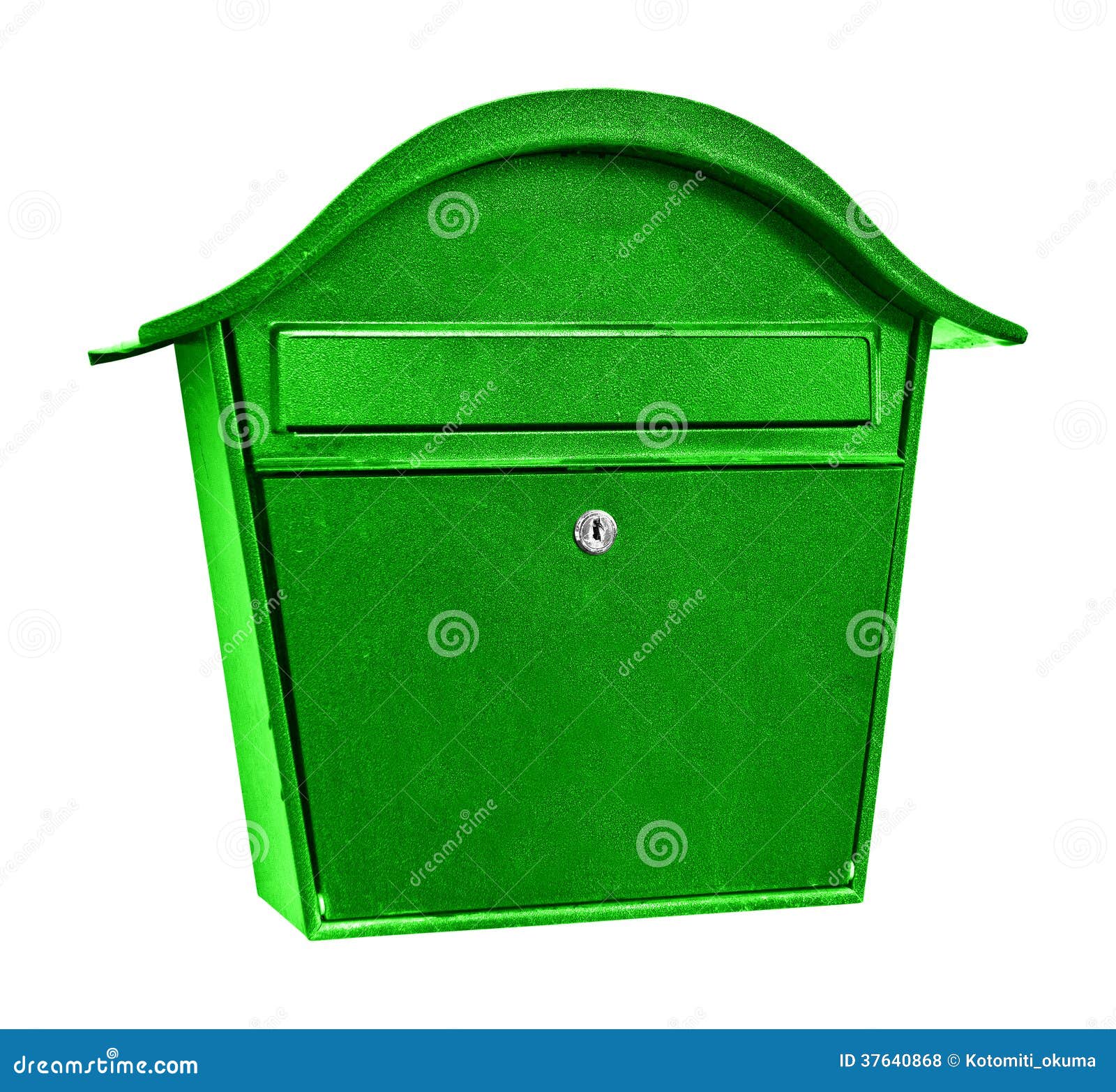 Green post box stock photo. Image of boxes, postal, delivery - 37640868