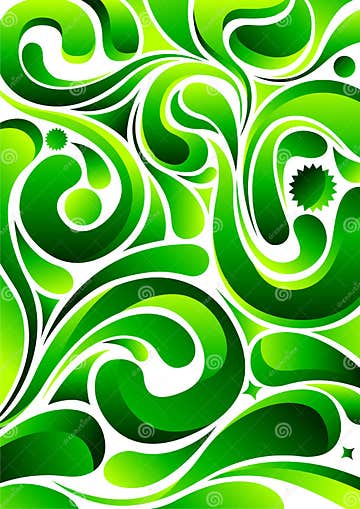 Green Poster Design stock vector. Illustration of background - 15463978