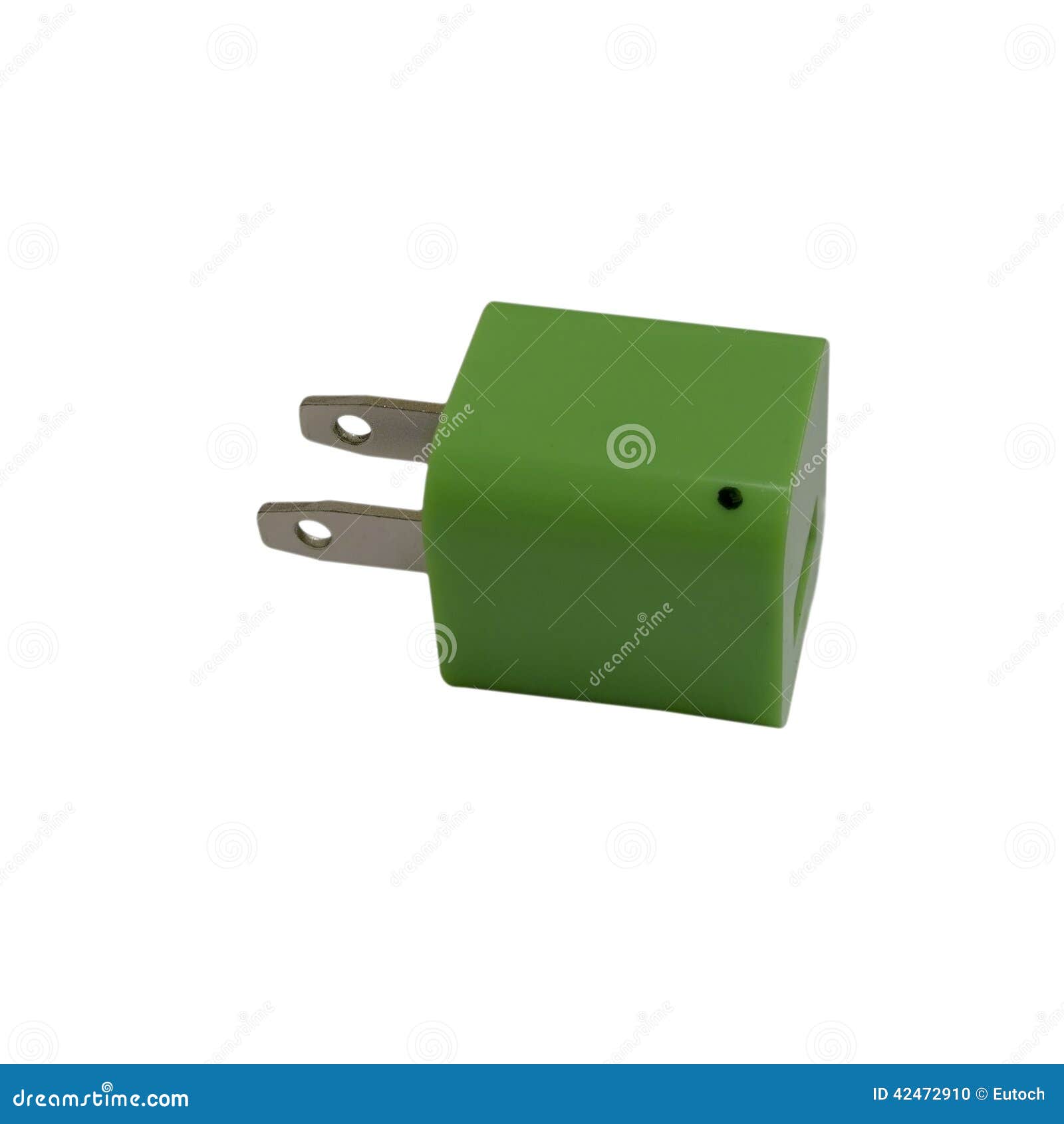 Green Power stock photo. Image of black, electric, isolated - 42472910