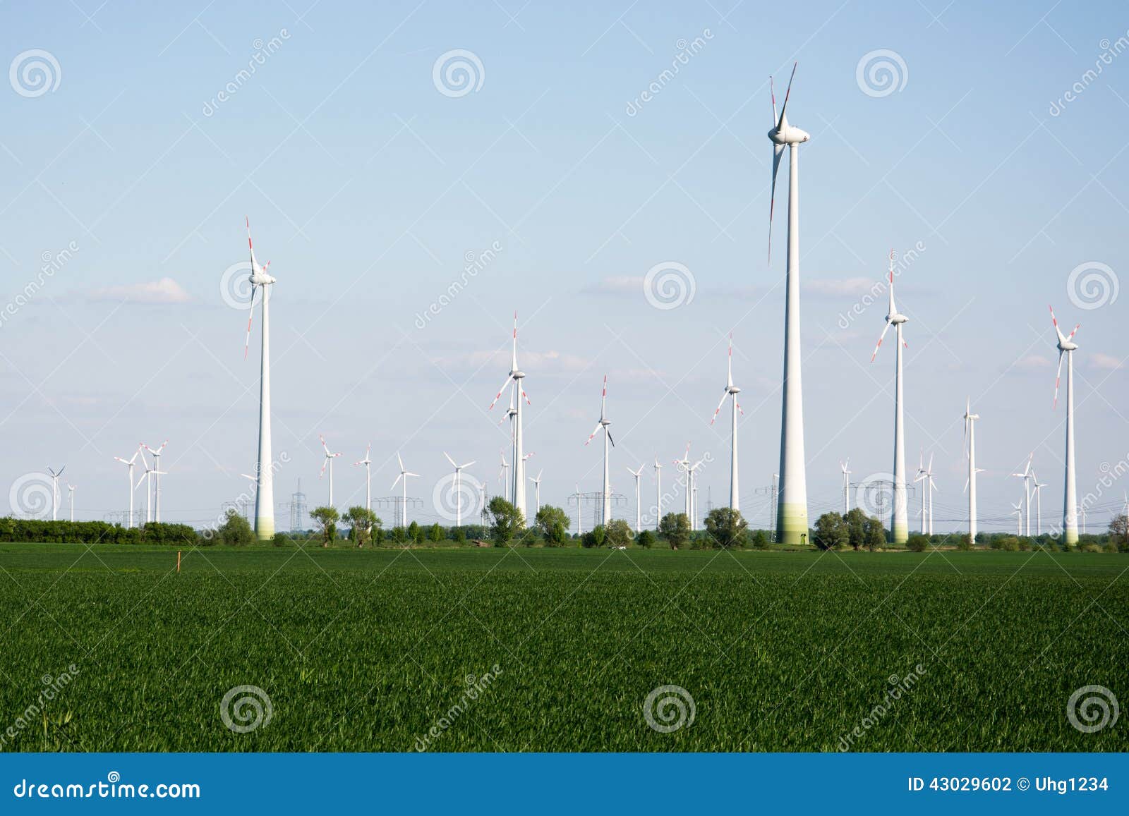 Green Power Generation stock photo. Image of agricultural - 43029602