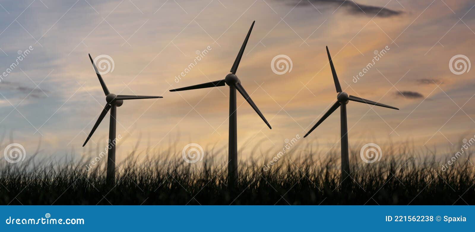 Green Power Generation.Wind Turbine Stock Photo - Image of sustainable ...