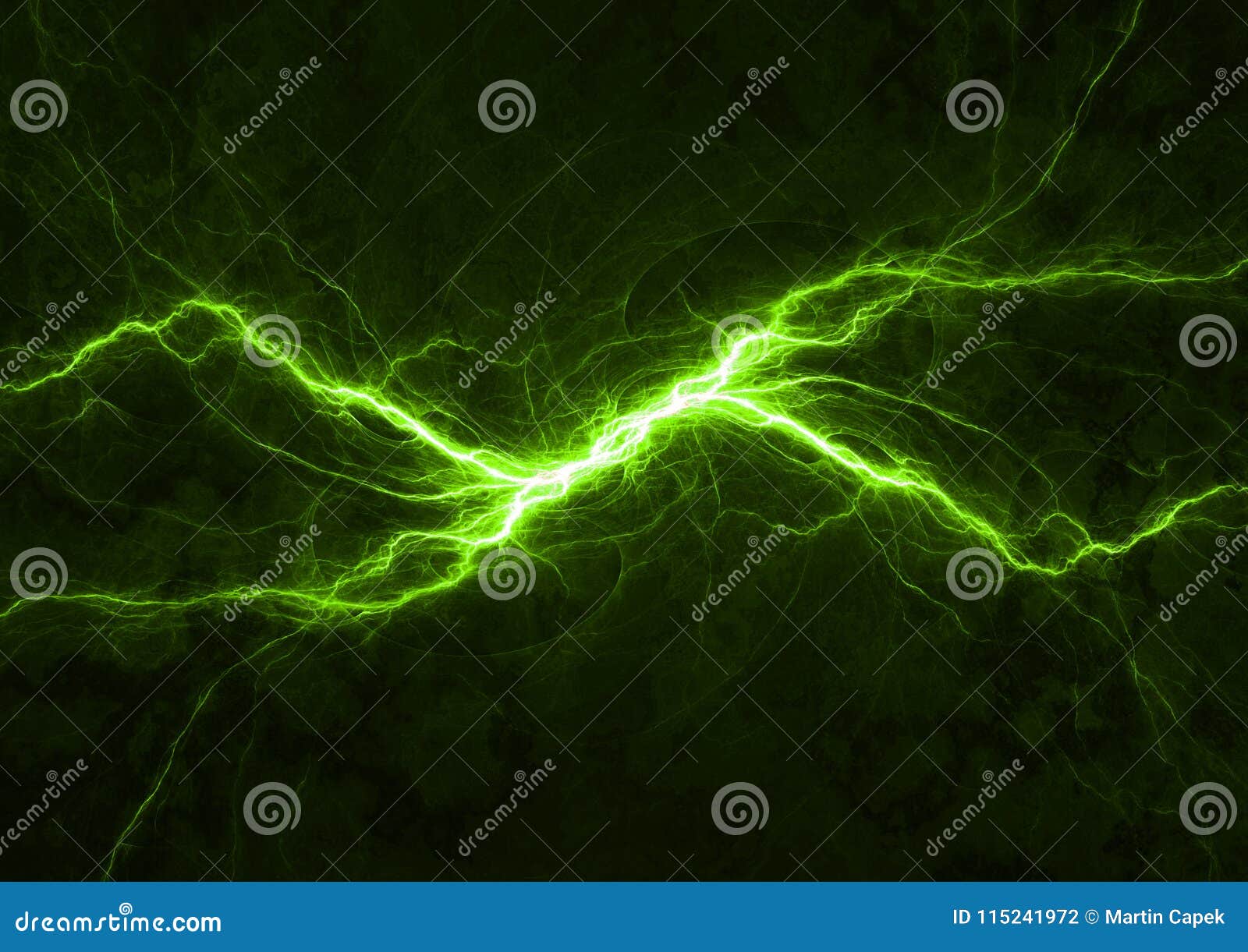 Green power plasma stock illustration. Illustration of industry - 115241972