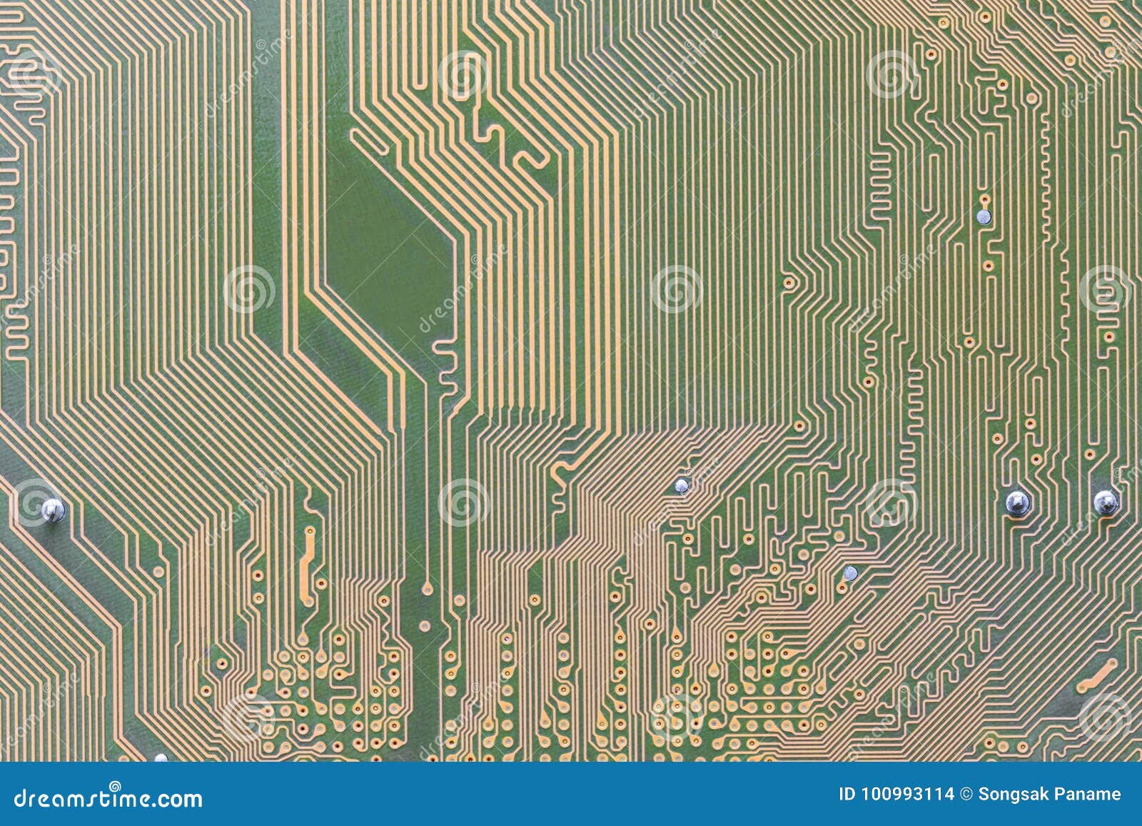Circuit Board Integrated on Computer Stock Photo - Image of network ...