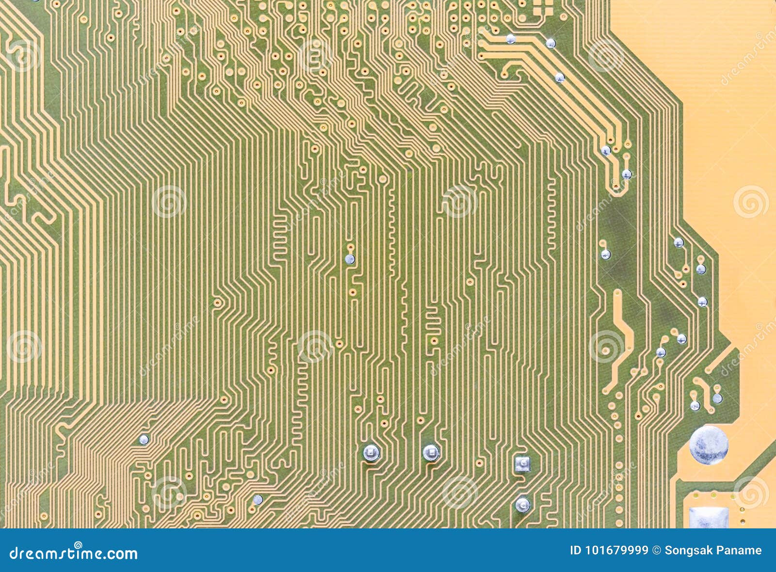Circuit Board Integrated on Computer Stock Image - Image of cmos ...