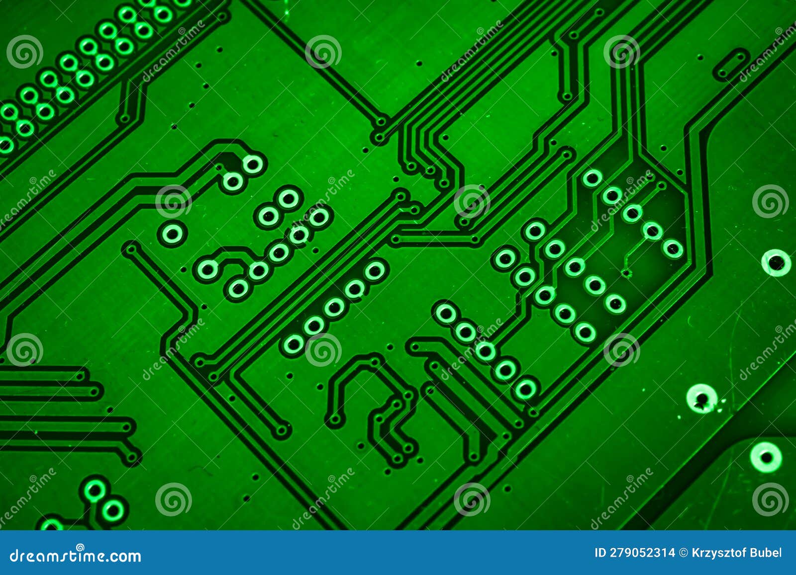 Green Printed Circuit Board with Gold Plating Stock Photo - Image of ... Green Printed Circuit Board with Gold Plating Stock Photo - Image of ...