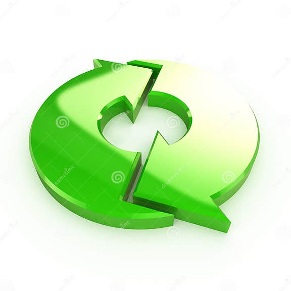 Green Process Arrow stock illustration. Illustration of repeat - 21674366