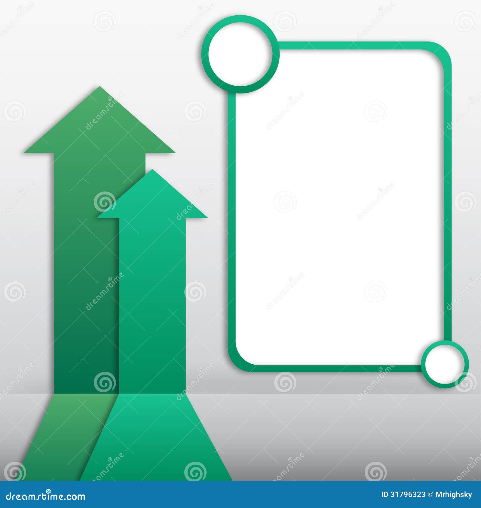 Green Progress stock vector. Illustration of high, advertising - 31796323