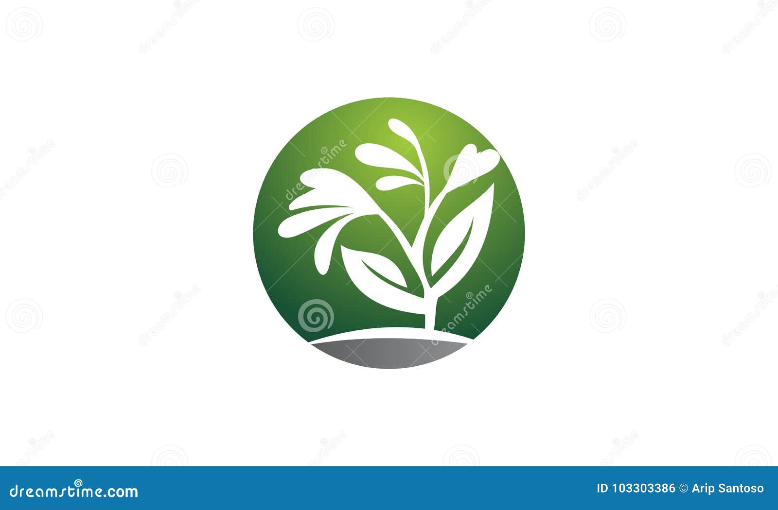 Green Project Solution stock vector. Illustration of environment ...