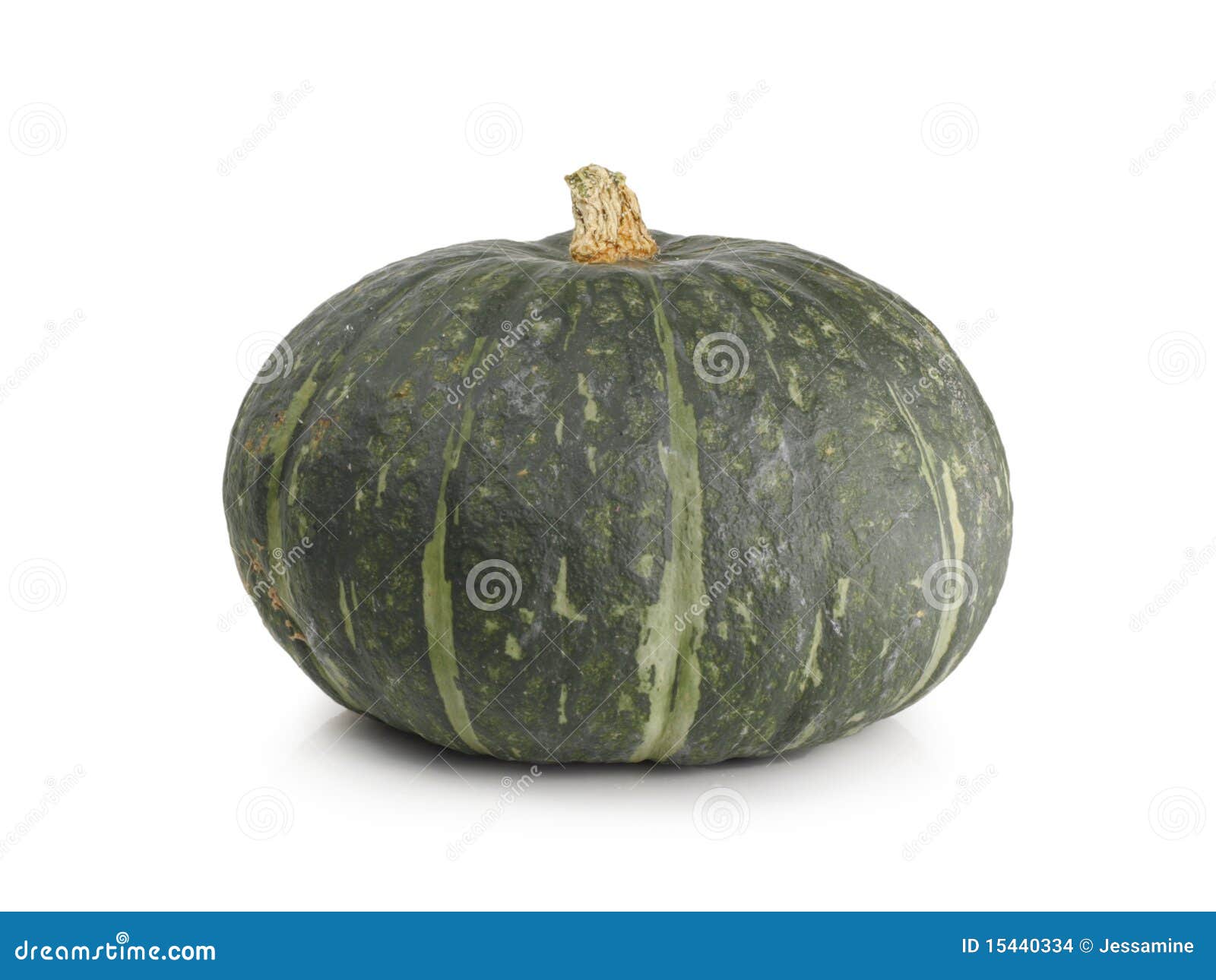 Green pumpkin stock photo. Image of studio, healthy, pumpkin - 15440334