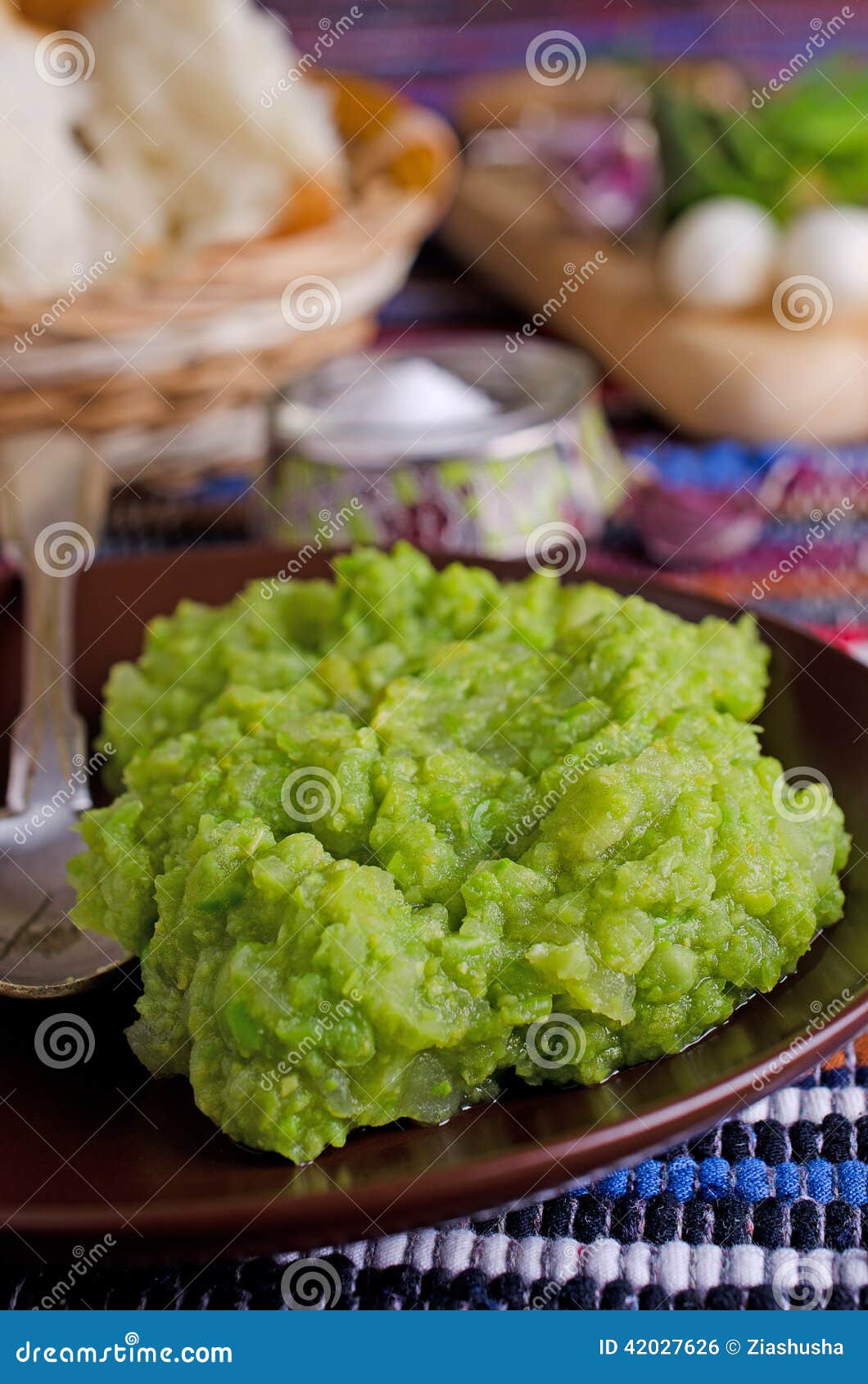 Green puree stock photo. Image of vegetable, ingredient - 42027626