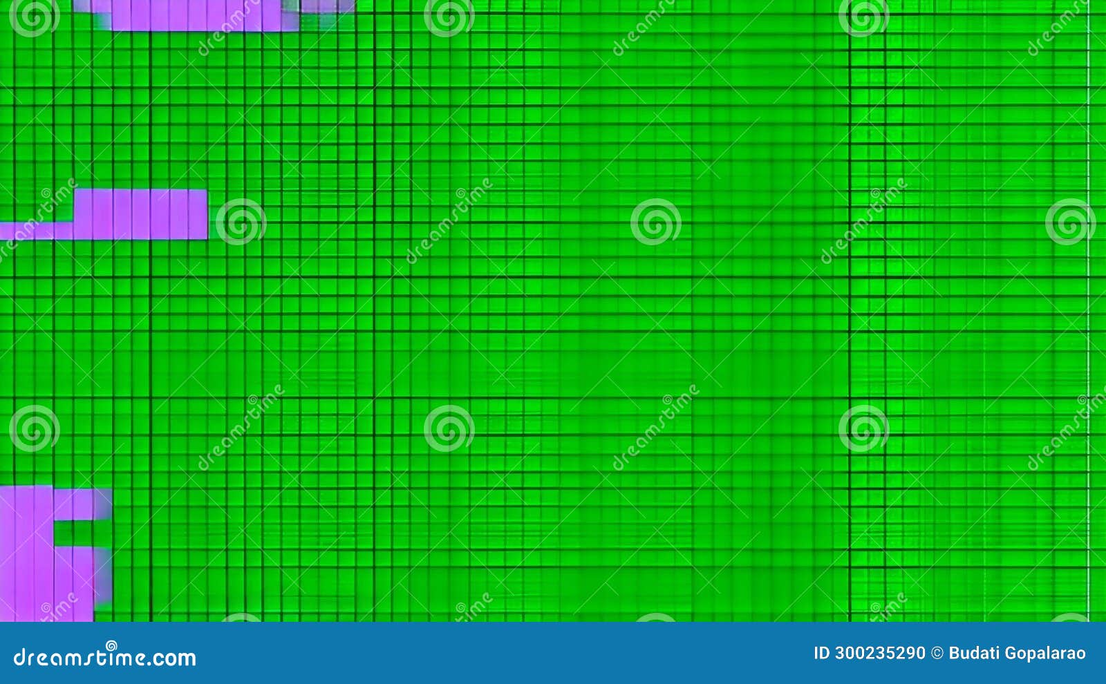 A Green and Purple Screen with a Glitchy Effect Stock Footage - Video ...