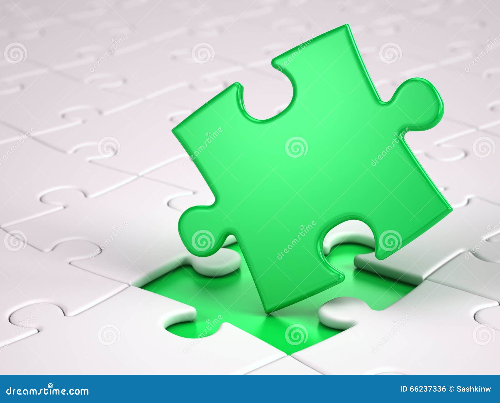 Green puzzle piece stock illustration. Illustration of partner - 66237336