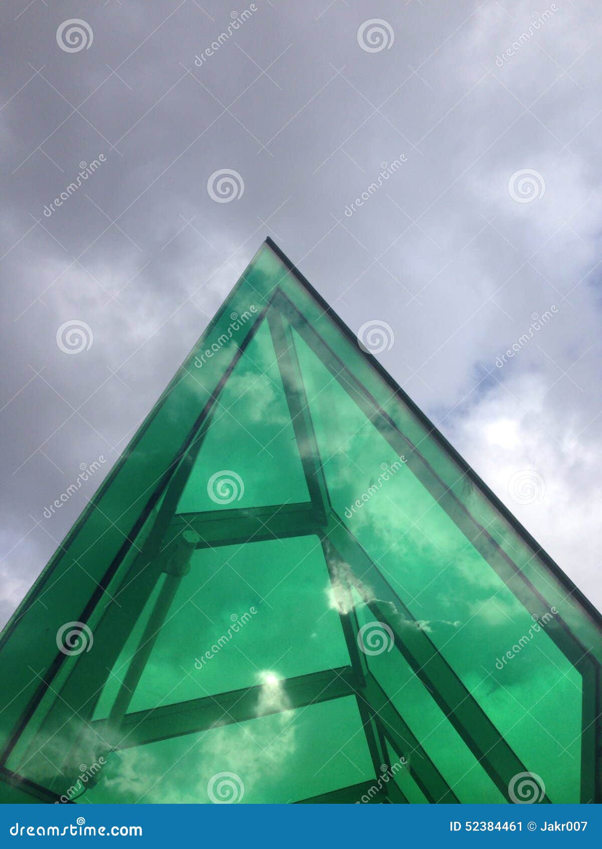 Green pyramid blue heaven stock image. Image of pyramid - 52384461