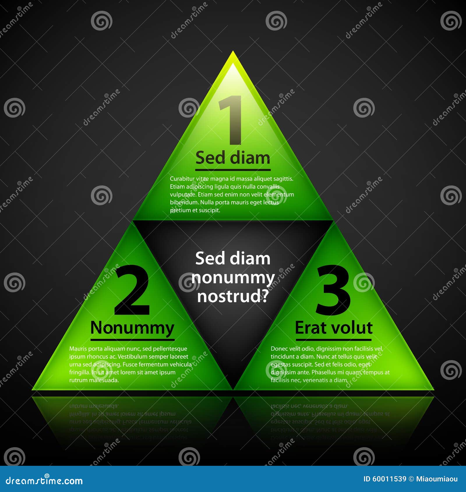 Eye Green Pyramid. Seeing Eye Pyramid Symbol. Royalty-Free Stock ...