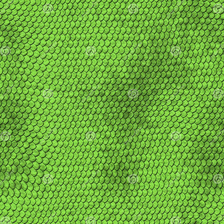 Green Python Snake Skin Texture Background. Stock Illustration ...