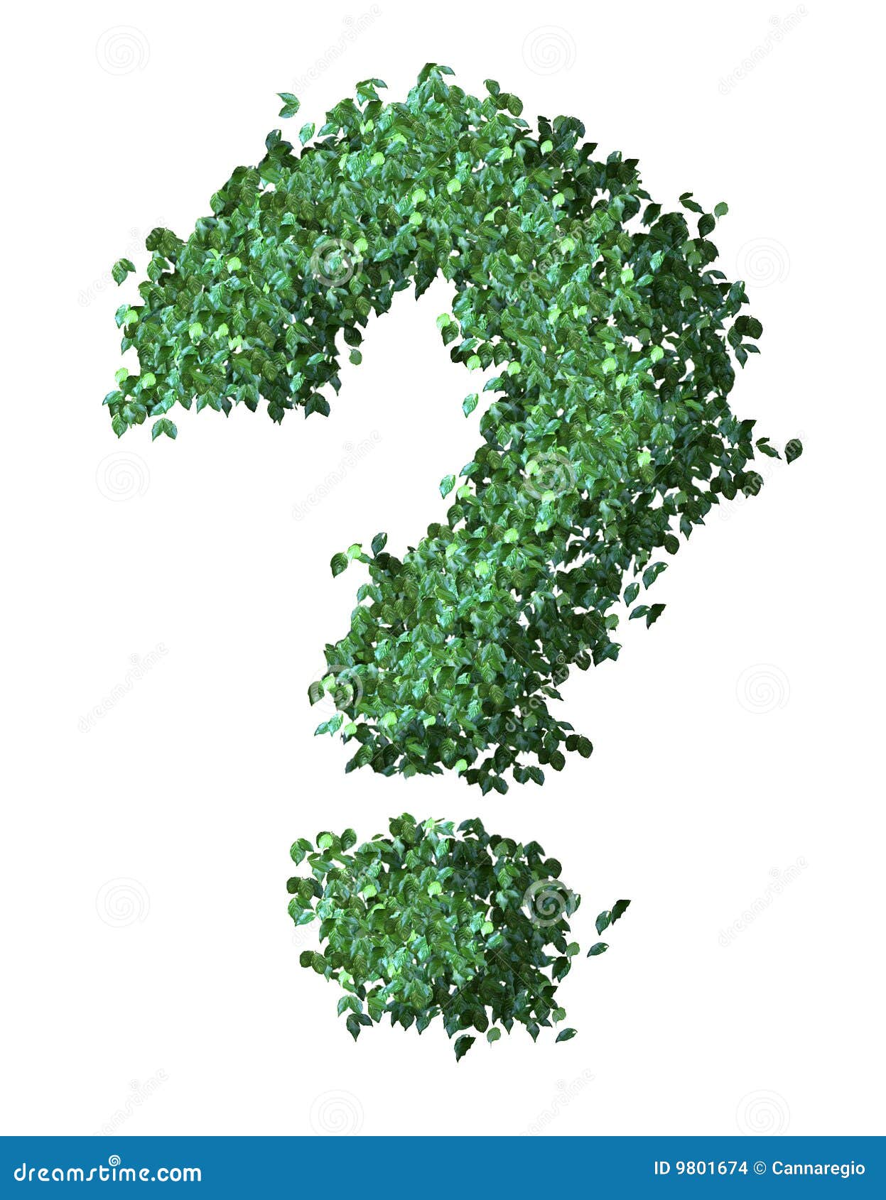 Green question mark stock illustration. Illustration of help - 9801674