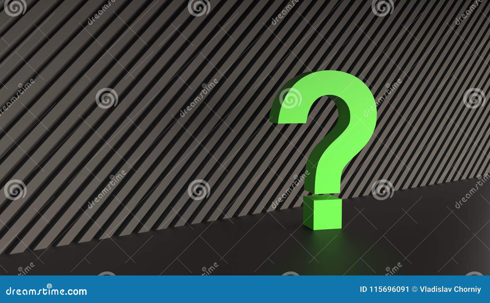 Green question mark stock illustration. Illustration of finance - 115696091