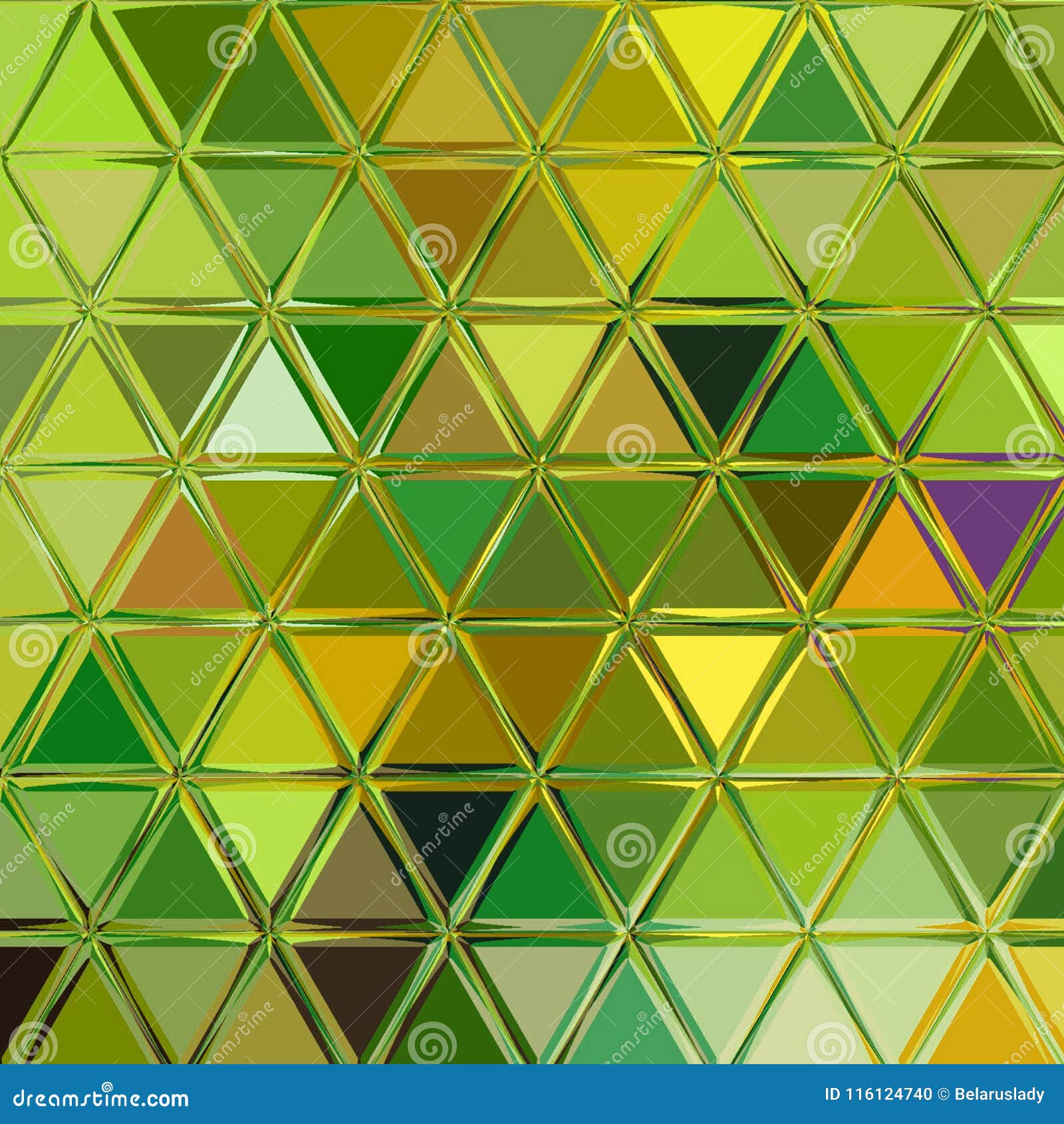 Green Quincunx Continuous Triangle Texture Stock Illustration ...