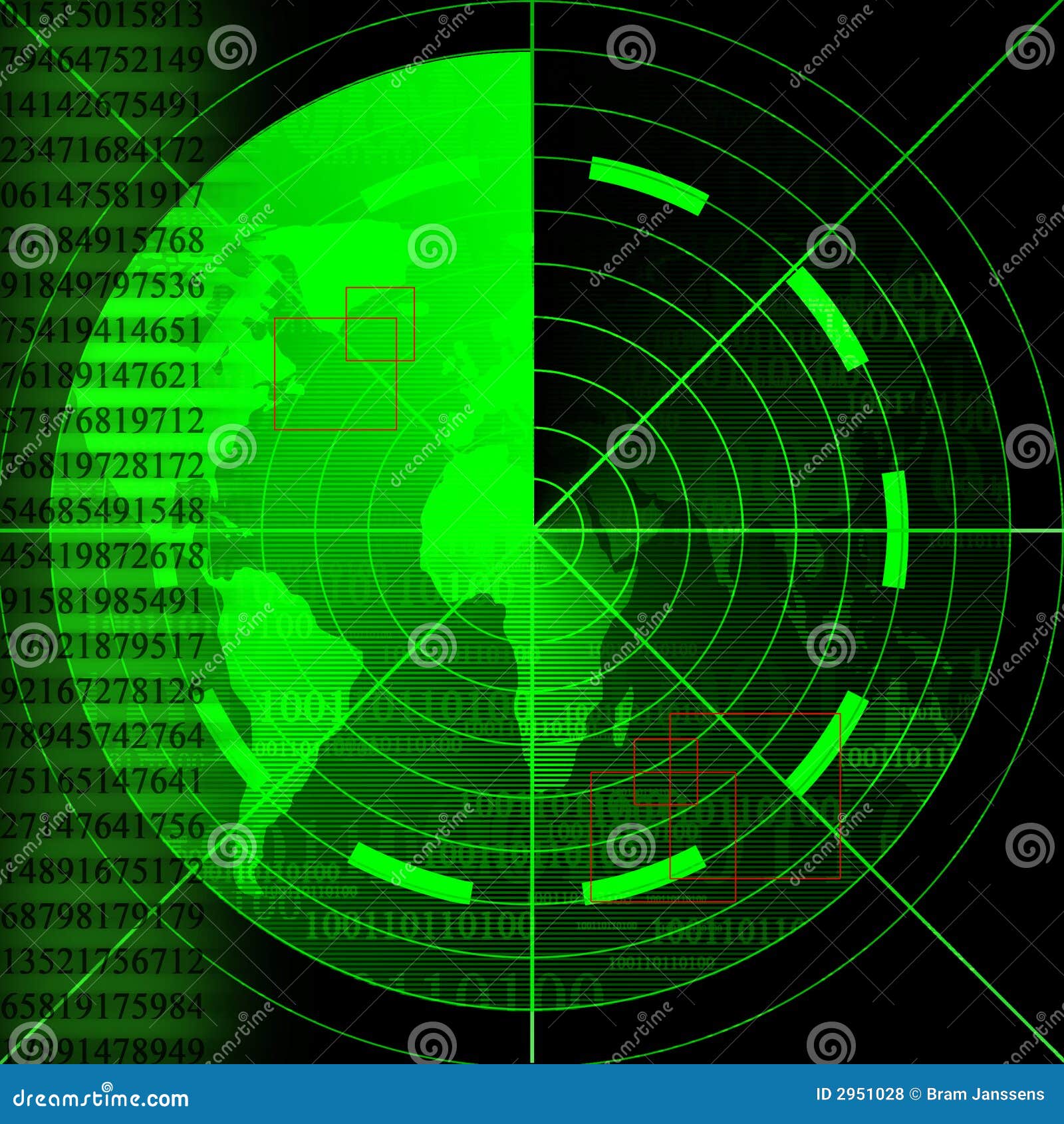Green radar screen stock illustration. Illustration of search - 2951028