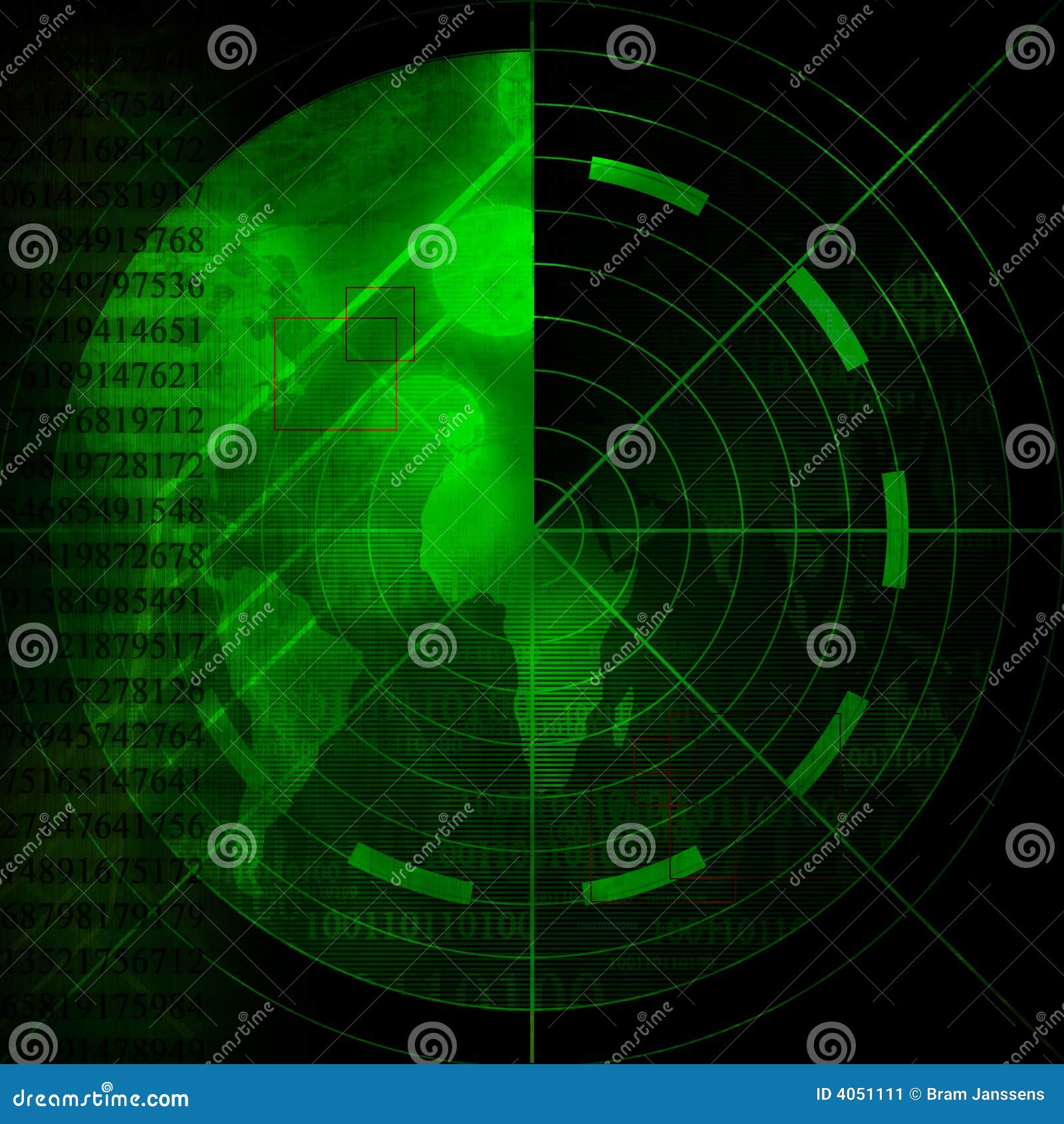 Green radar screen stock illustration. Illustration of scanning - 4051111