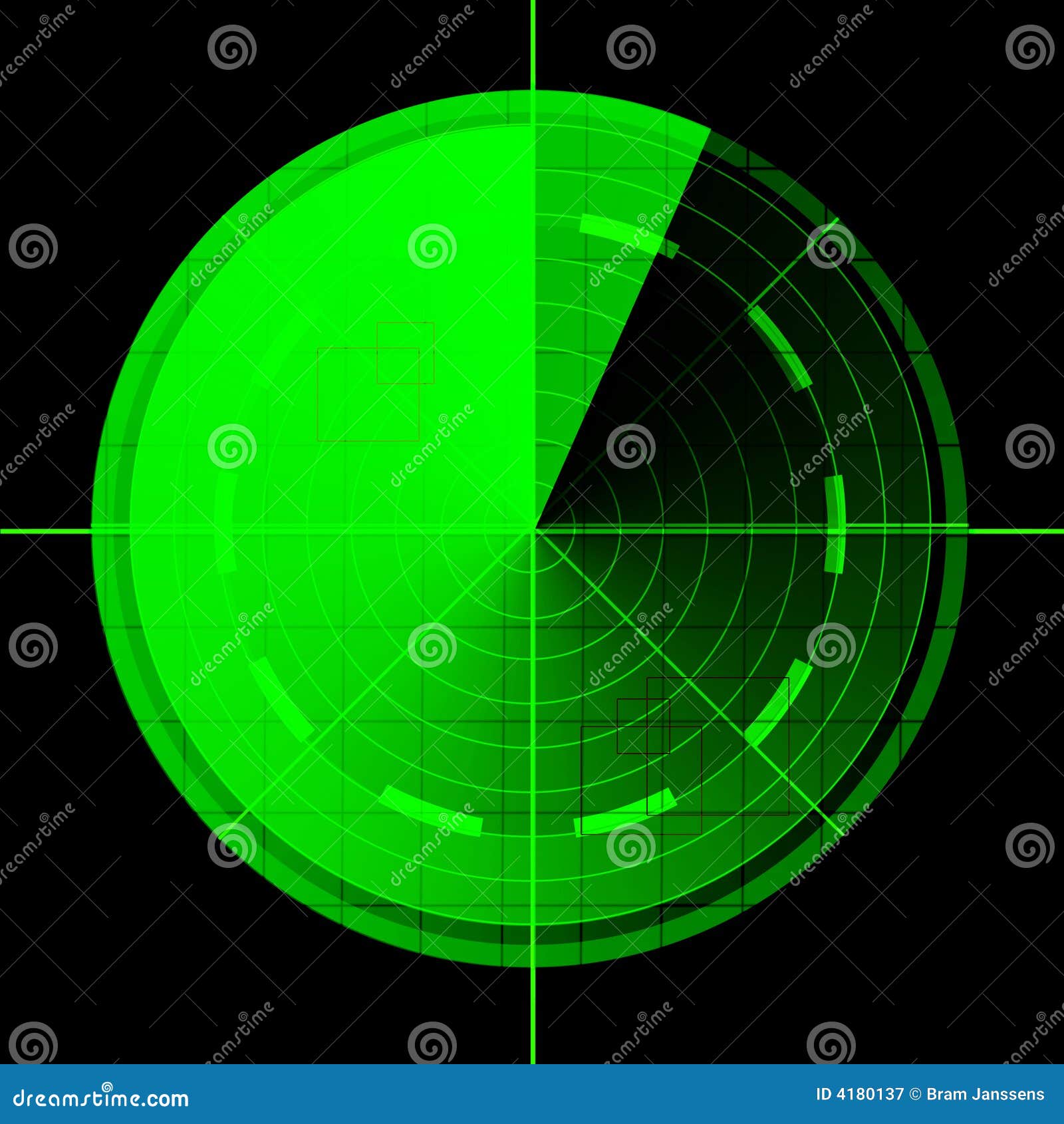 Green radar screen stock illustration. Illustration of screen - 4180137