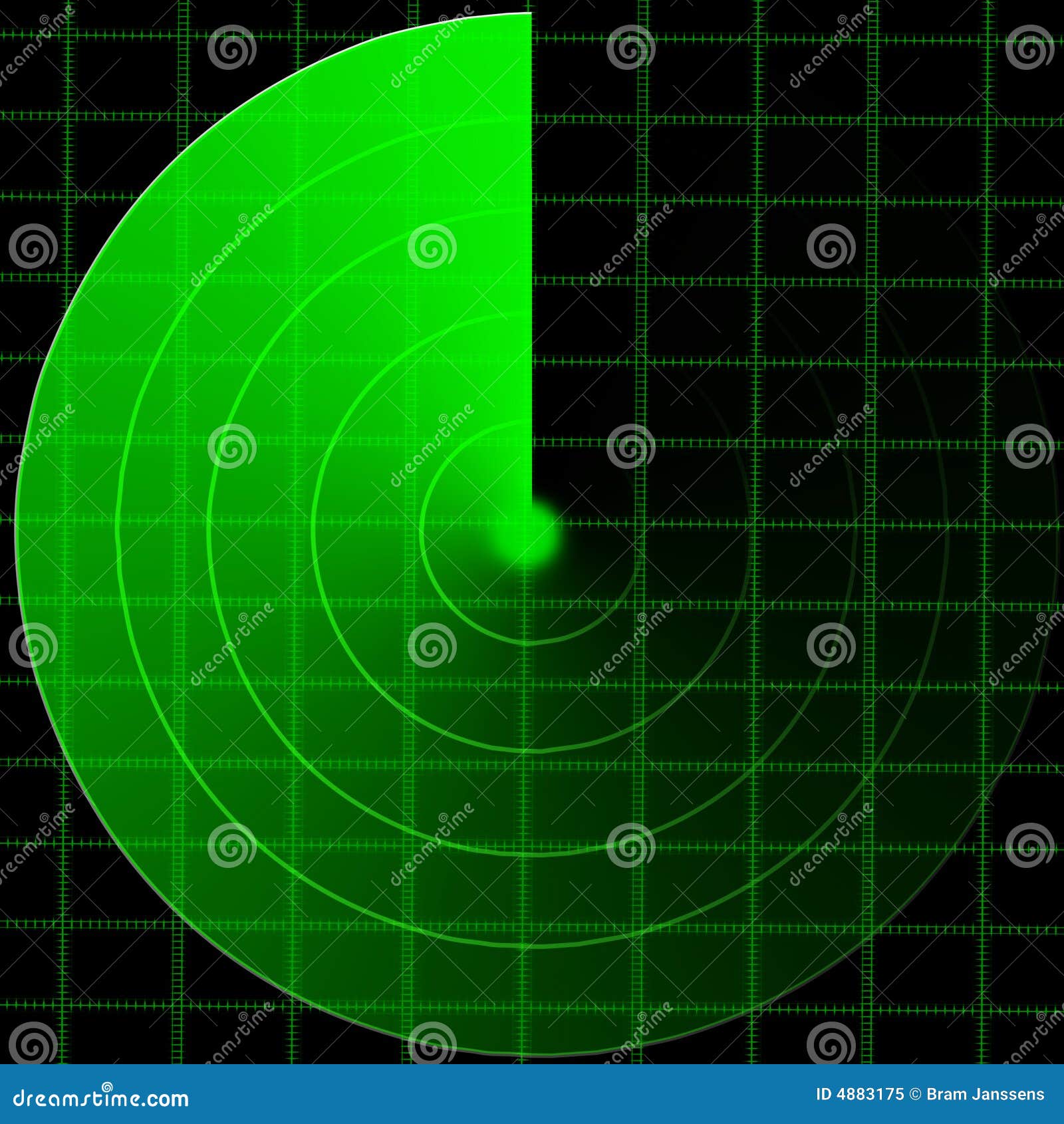 Green radar screen stock illustration. Illustration of screen - 4883175