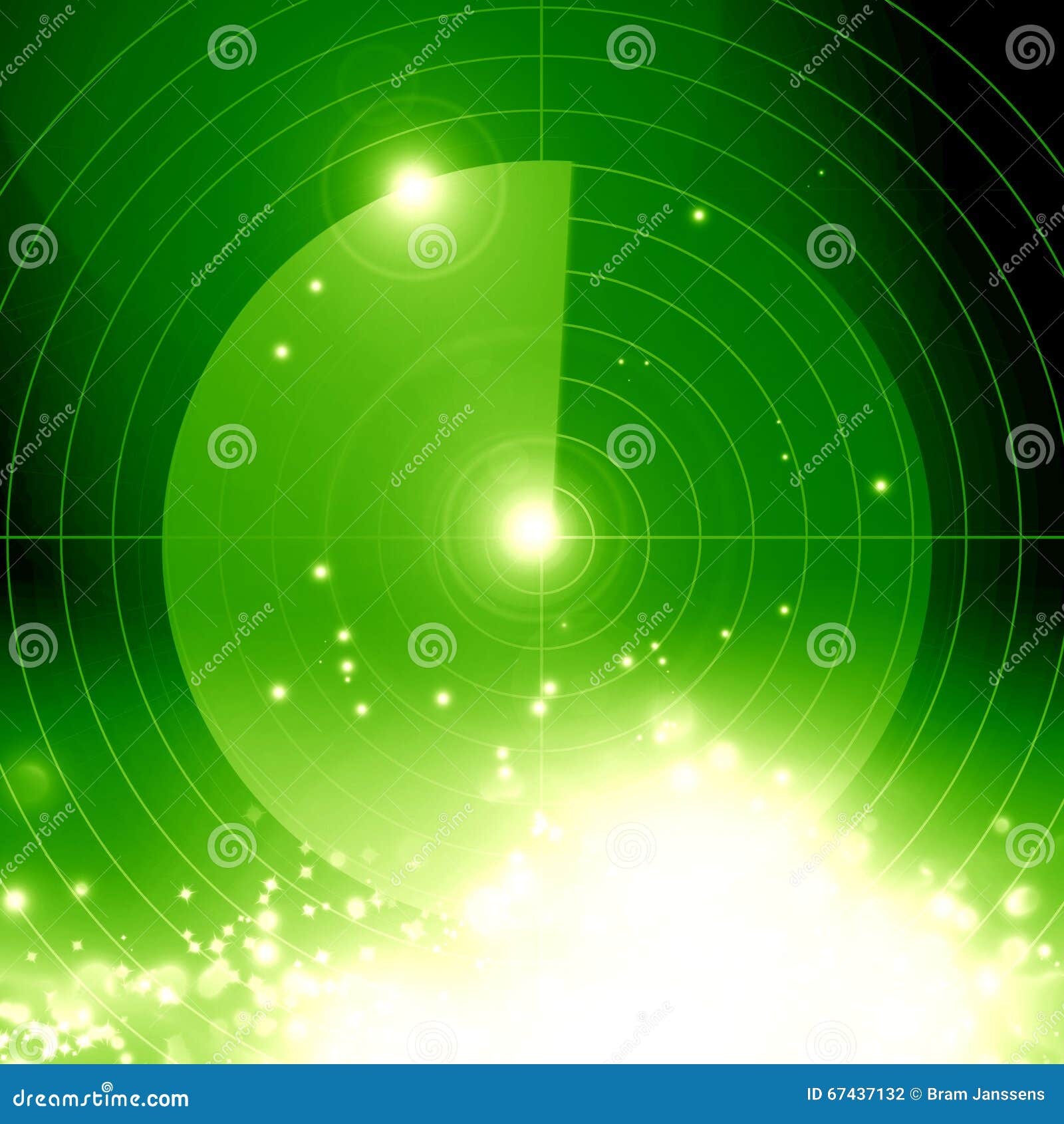 Green radar screen stock illustration. Illustration of scanner - 67437132