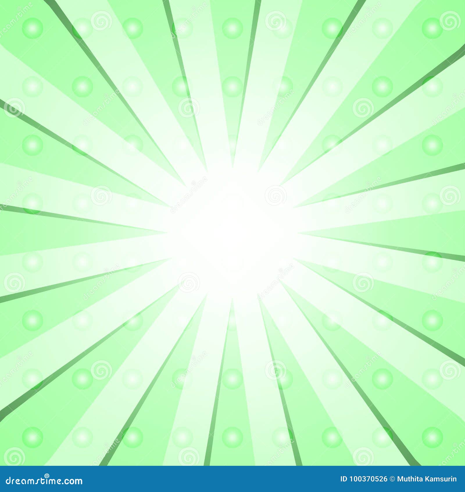 Green Radial Background Vector Illustration | CartoonDealer.com #100370526