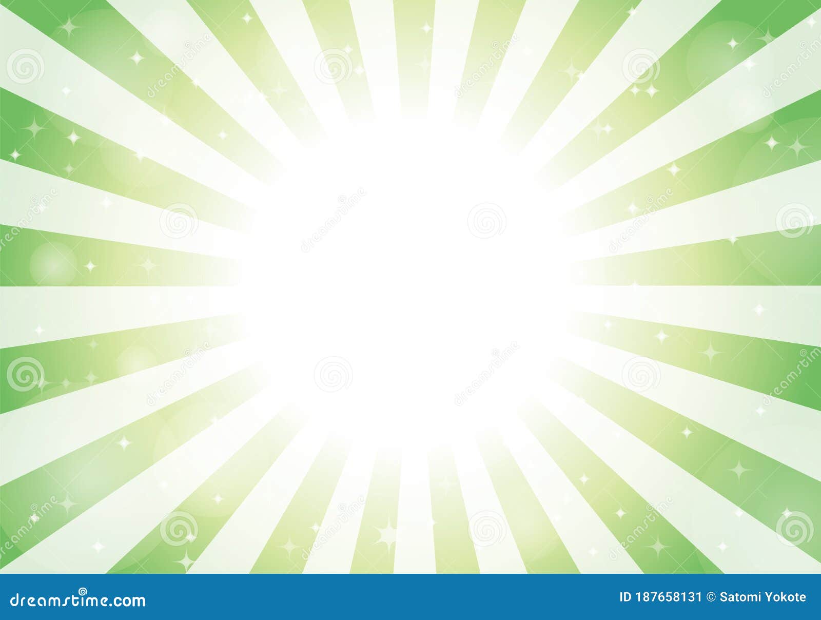Green Radial Background Light Vector Stock Vector - Illustration of ...