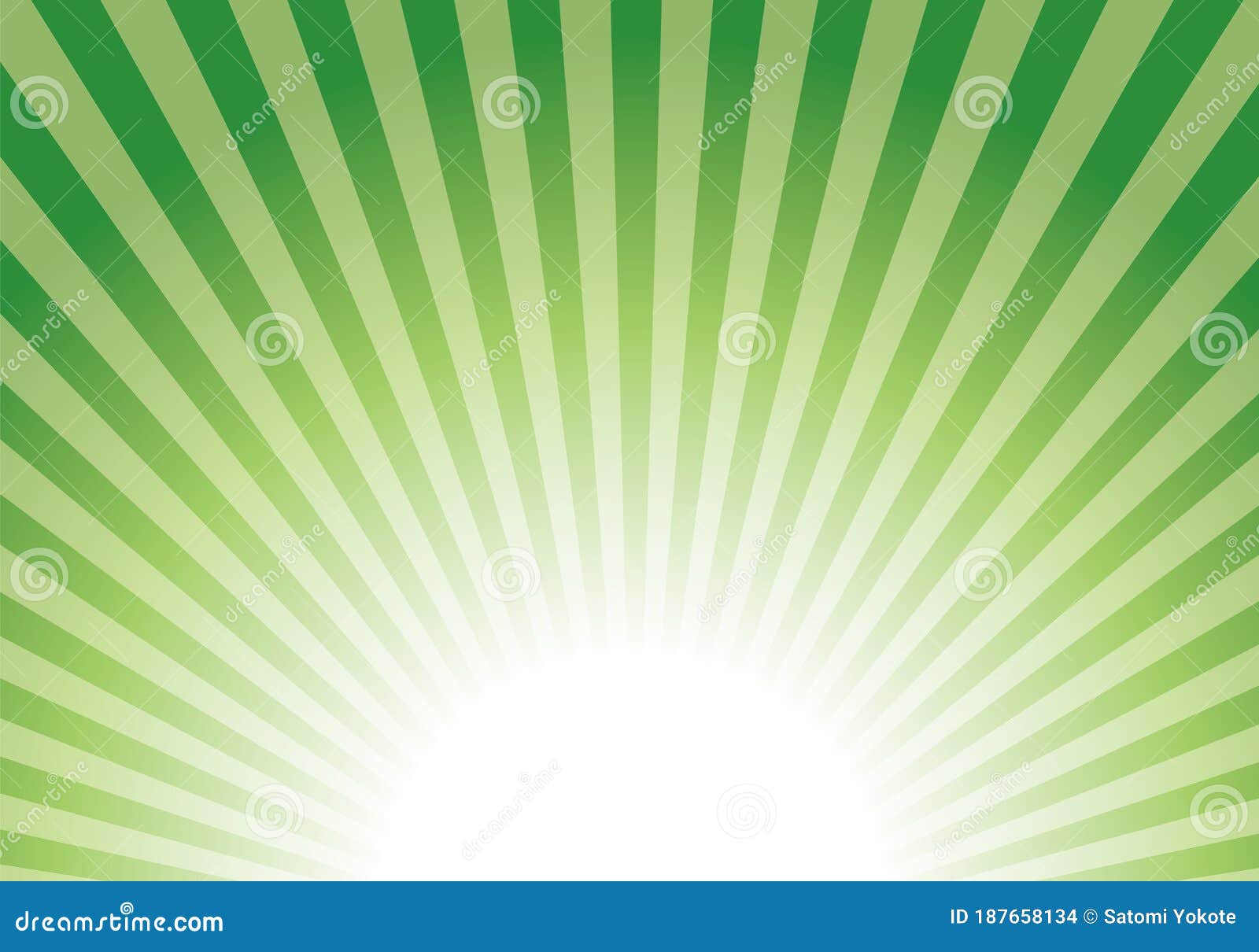 Green Radial Background Light Vector Stock Vector - Illustration of ...