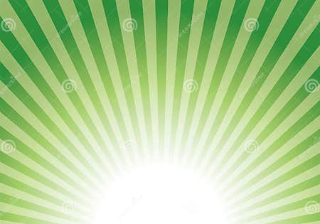 Green Radial Background Light Vector Stock Vector - Illustration of ...