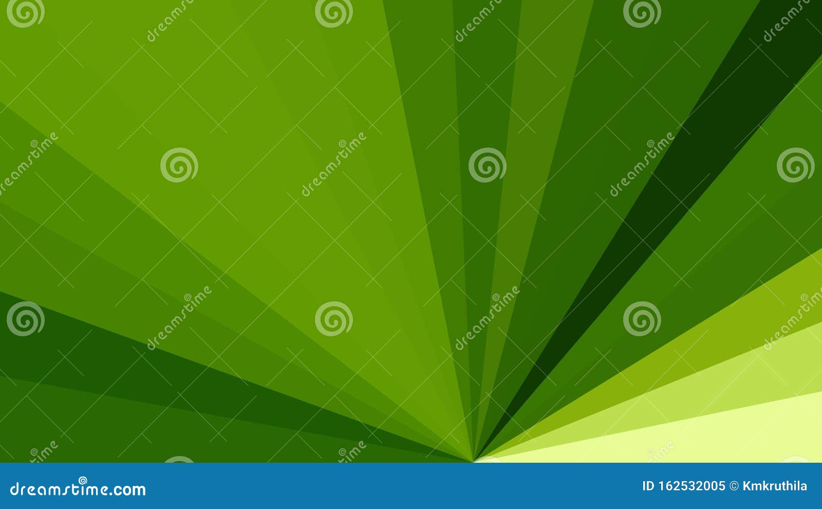 Green Radial Burst Background Stock Vector - Illustration of starburst ...