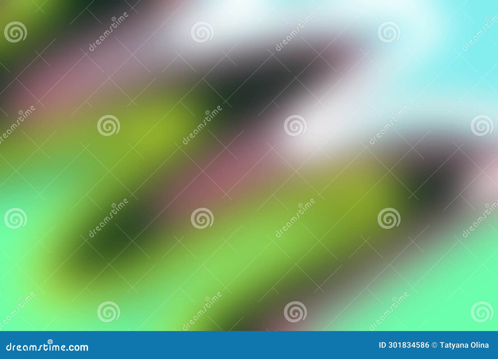 Green Rainbow Aesthetic Blurred Liquid Gradient Background Stock ...