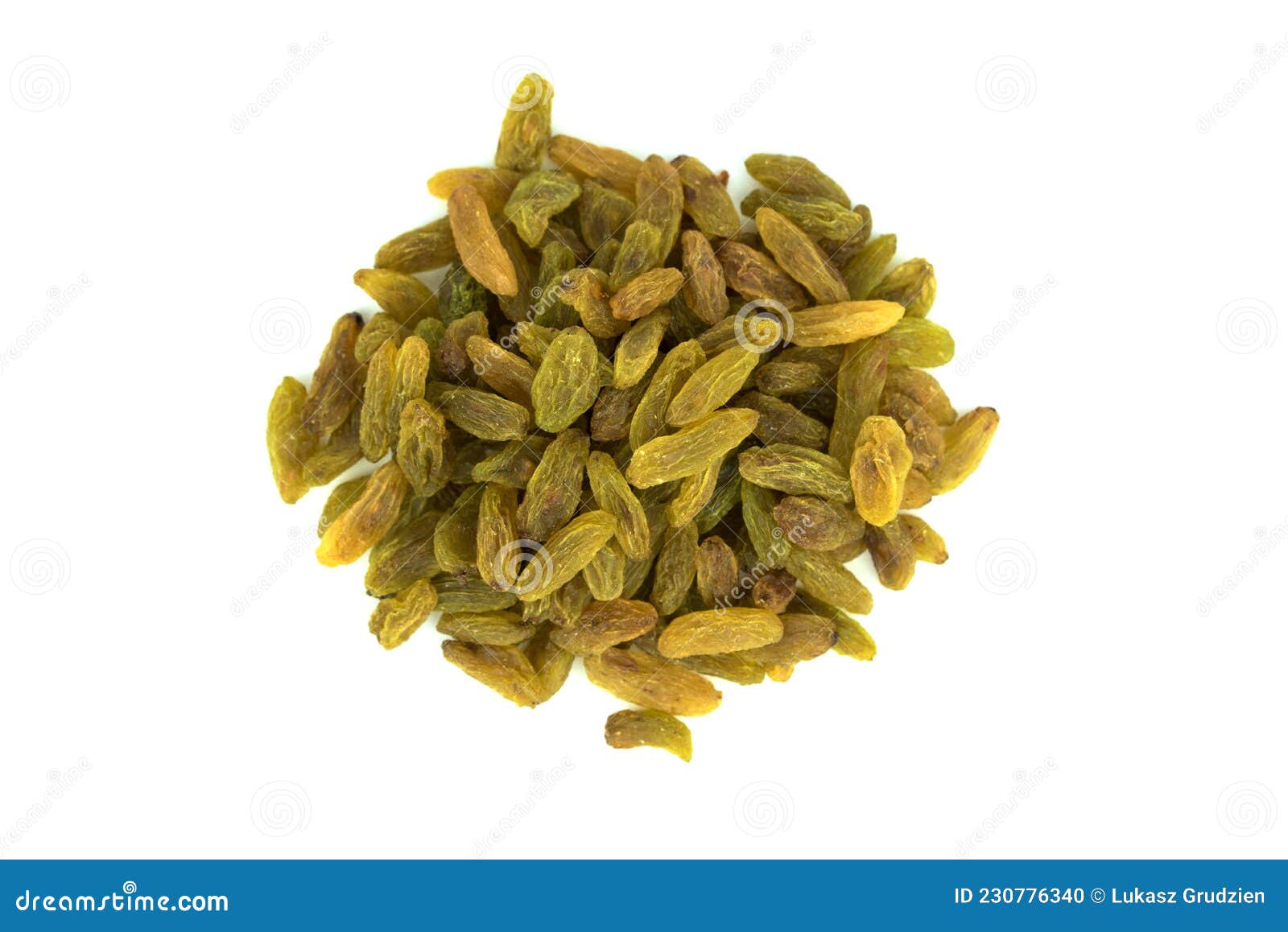 Green raisins stock photo. Image of closeup, dieting - 230776340