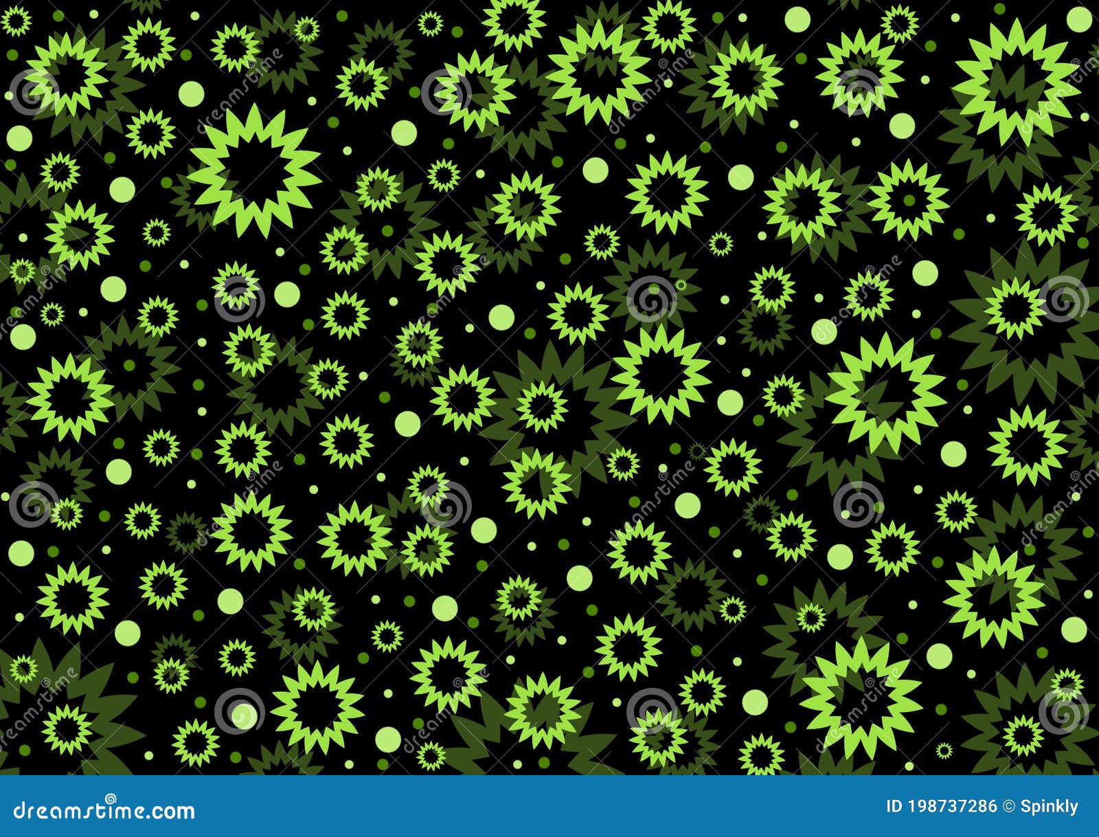 Green Random Pattern Background for Wallpaper Stock Illustration ...