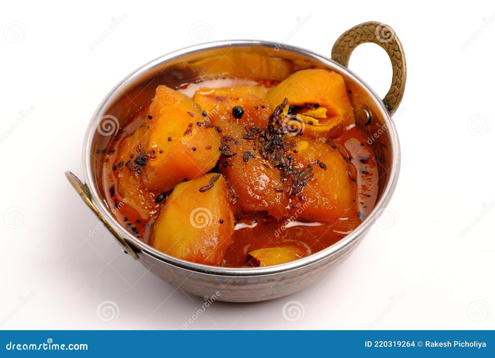 Green Raw Mango Curry in Indian or Rajasthani Style Stock Photo - Image ...