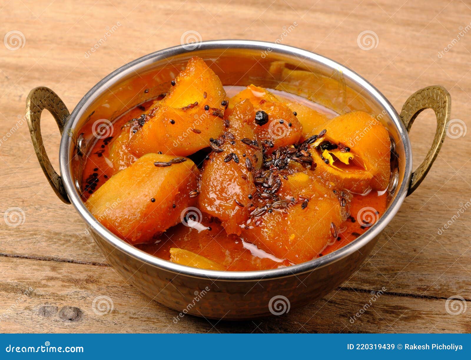 Green Raw Mango Curry in Indian or Rajasthani Style Stock Image - Image ...