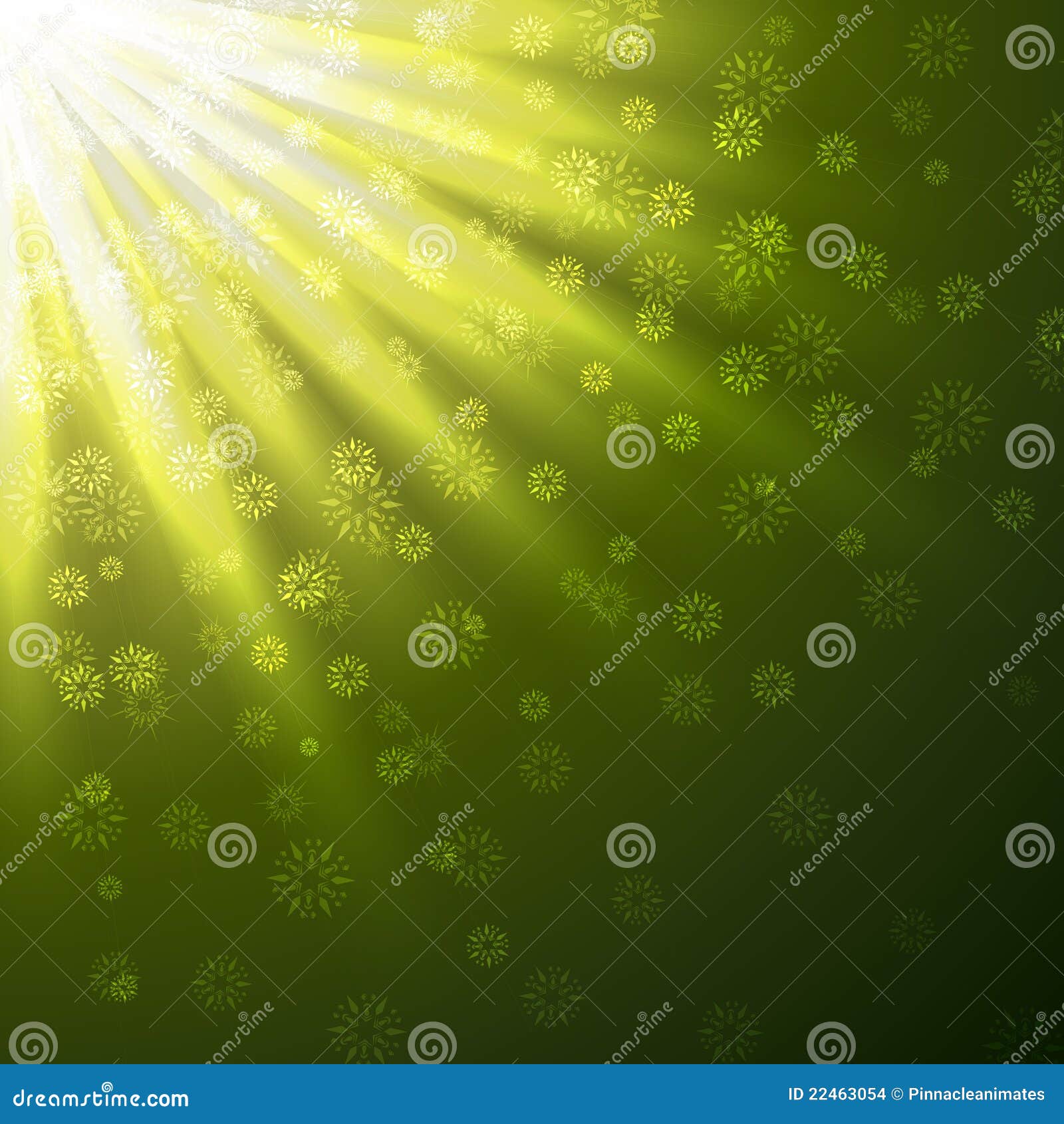Green rays stock vector. Illustration of abstract, green - 22463054