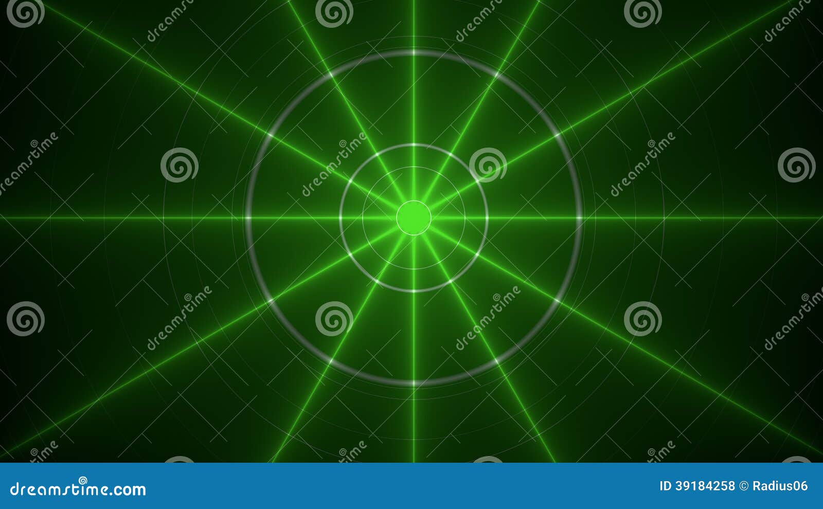 Green rays stock illustration. Illustration of design - 39184258
