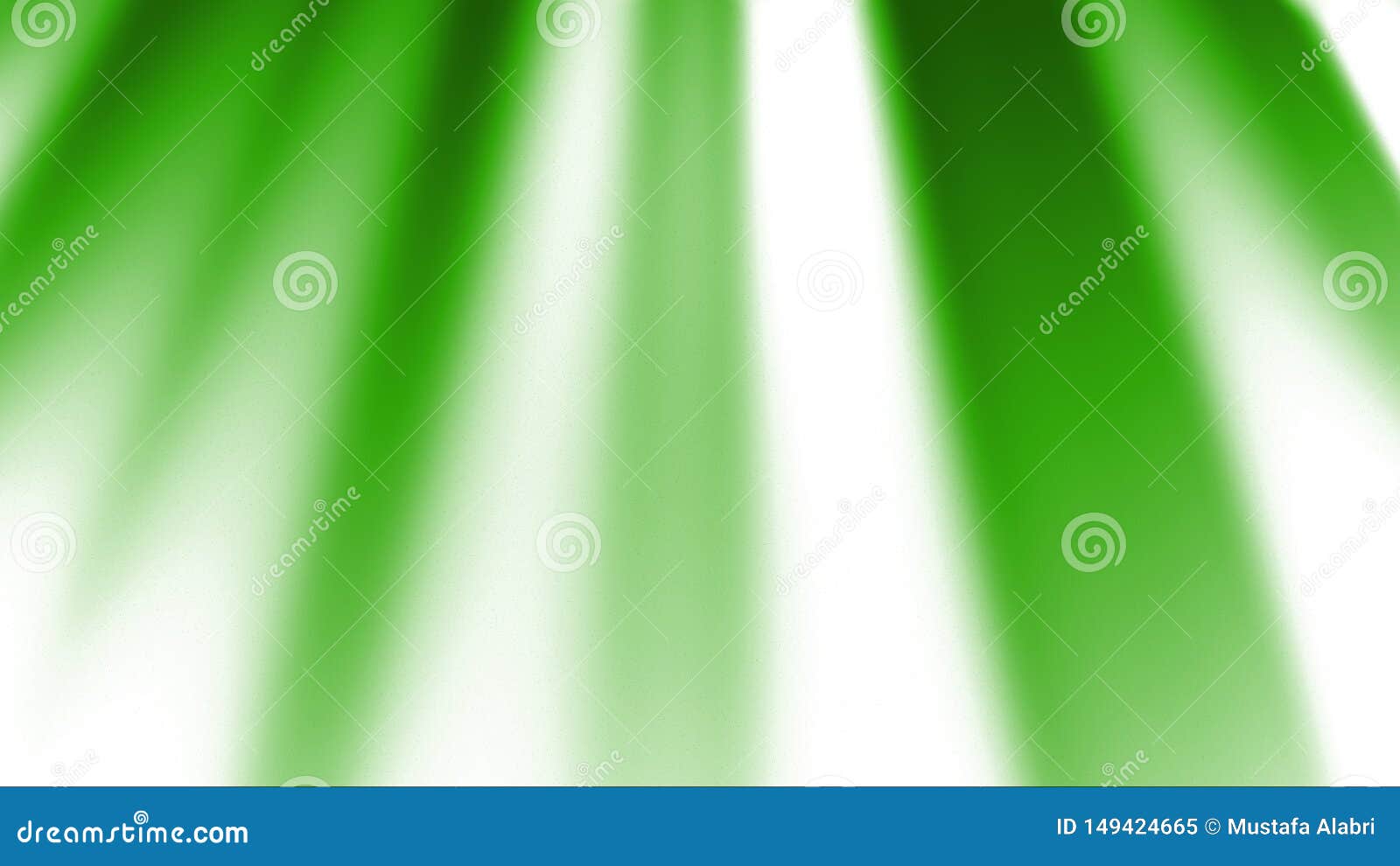 Green Rays Light Background Stock Illustration - Illustration of ...