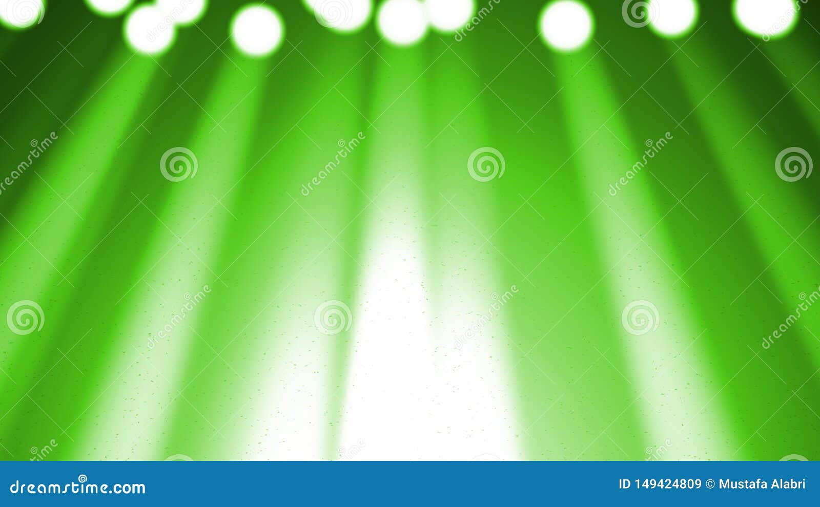 Green Rays Light Background Stock Illustration - Illustration of smooth ...