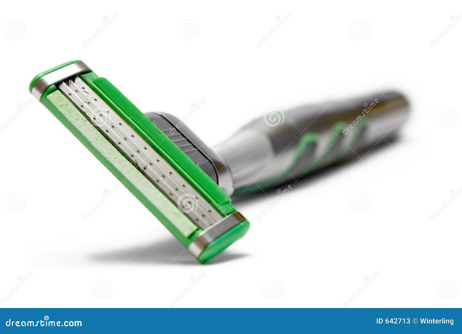 Green Razor stock image. Image of everyday, beauty, items - 642713