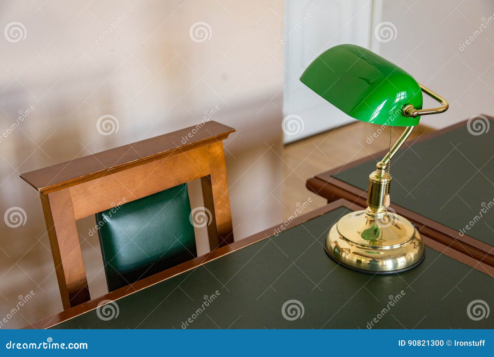 Green reading lamp stock photo. Image of read, retro - 90821300