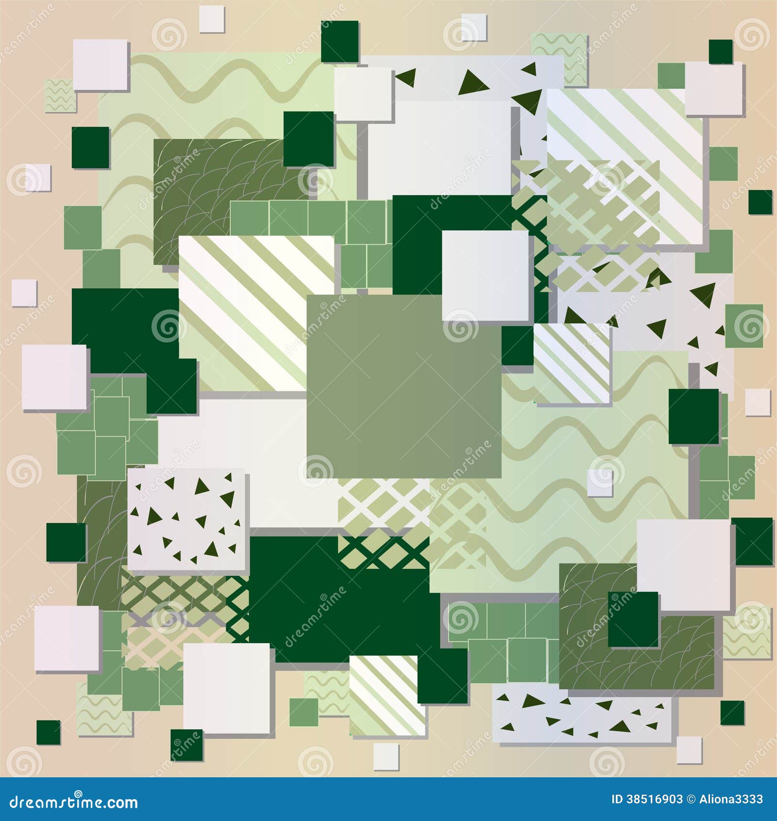 Green rectangle background stock vector. Illustration of color - 38516903