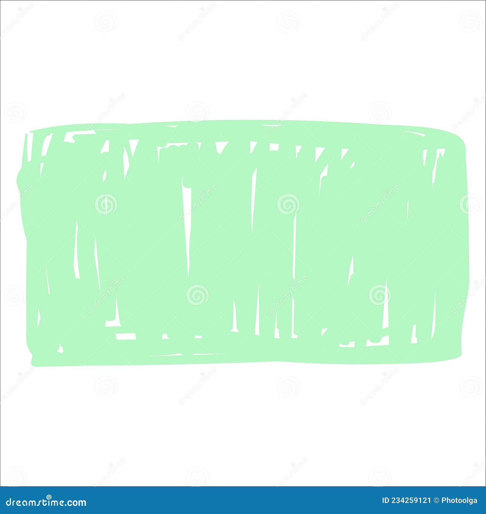 Green Rectangle Blots, Simple Grunge Rectangle Vector Background. Stock ...
