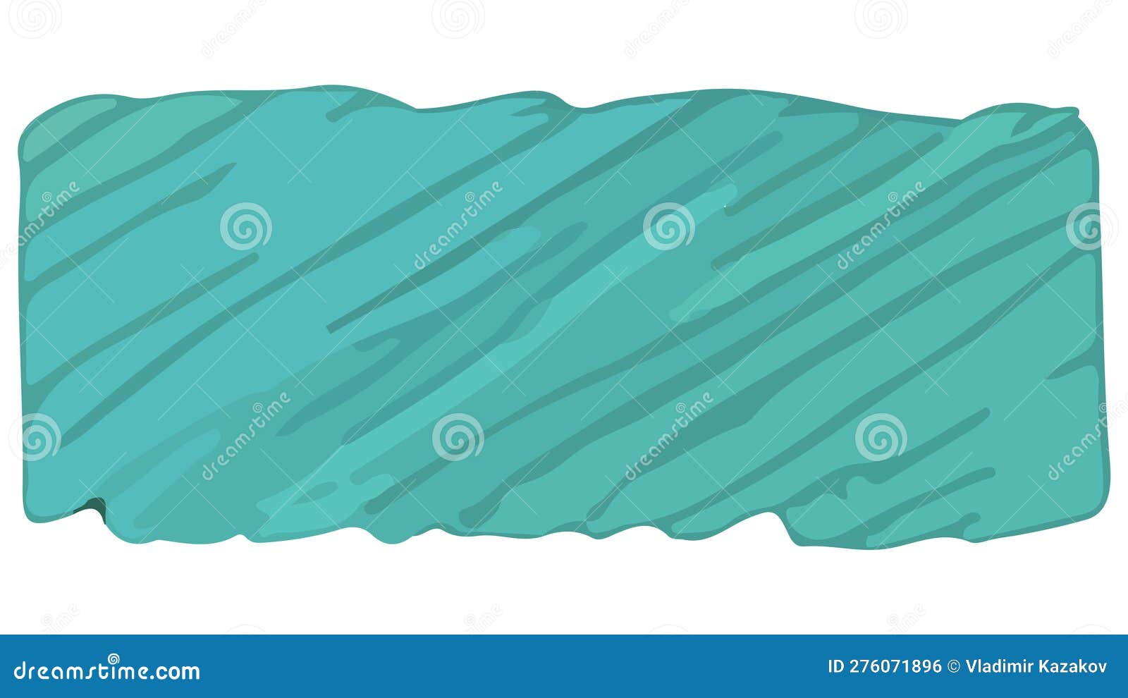 Green Rectangular Shape with Diagonal Brush Strokes in Grunge Style ...