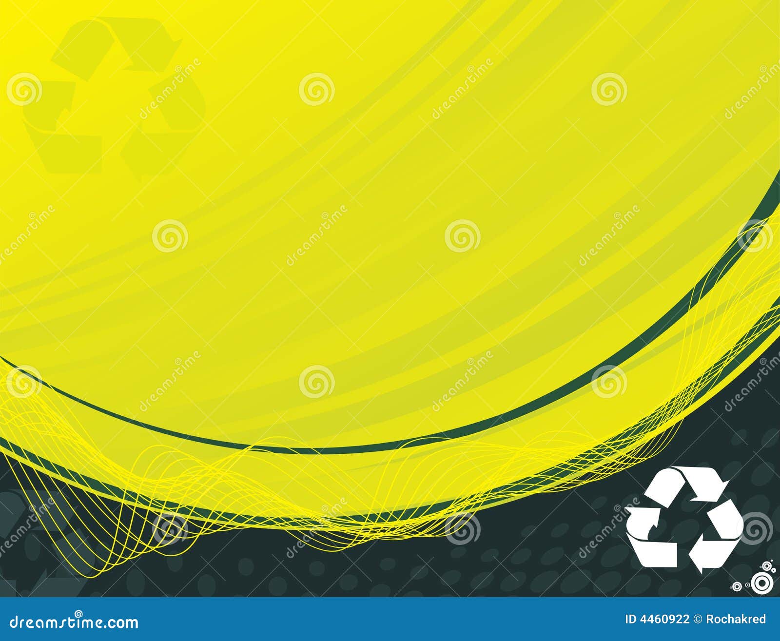 Go Green Recycle Reduce Reuse. Sustainable Eco Vector Concept On ...