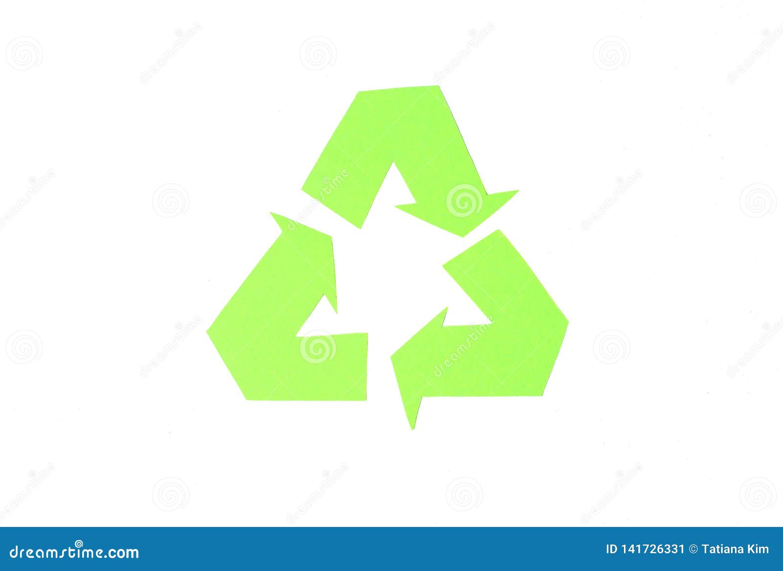 Garbage Symbol, Recycle Bin Icon, Logo On Metal Background Stock ...