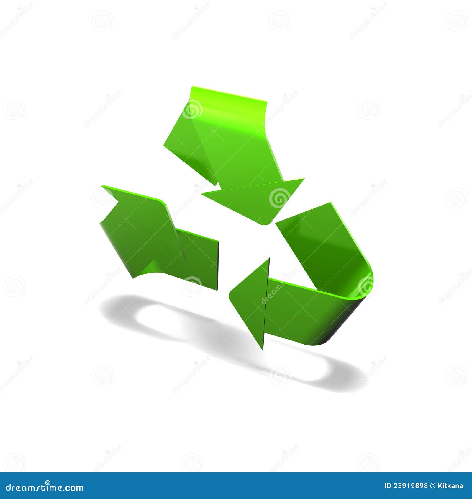 Green recycled logo stock illustration. Illustration of triangle - 23919898
