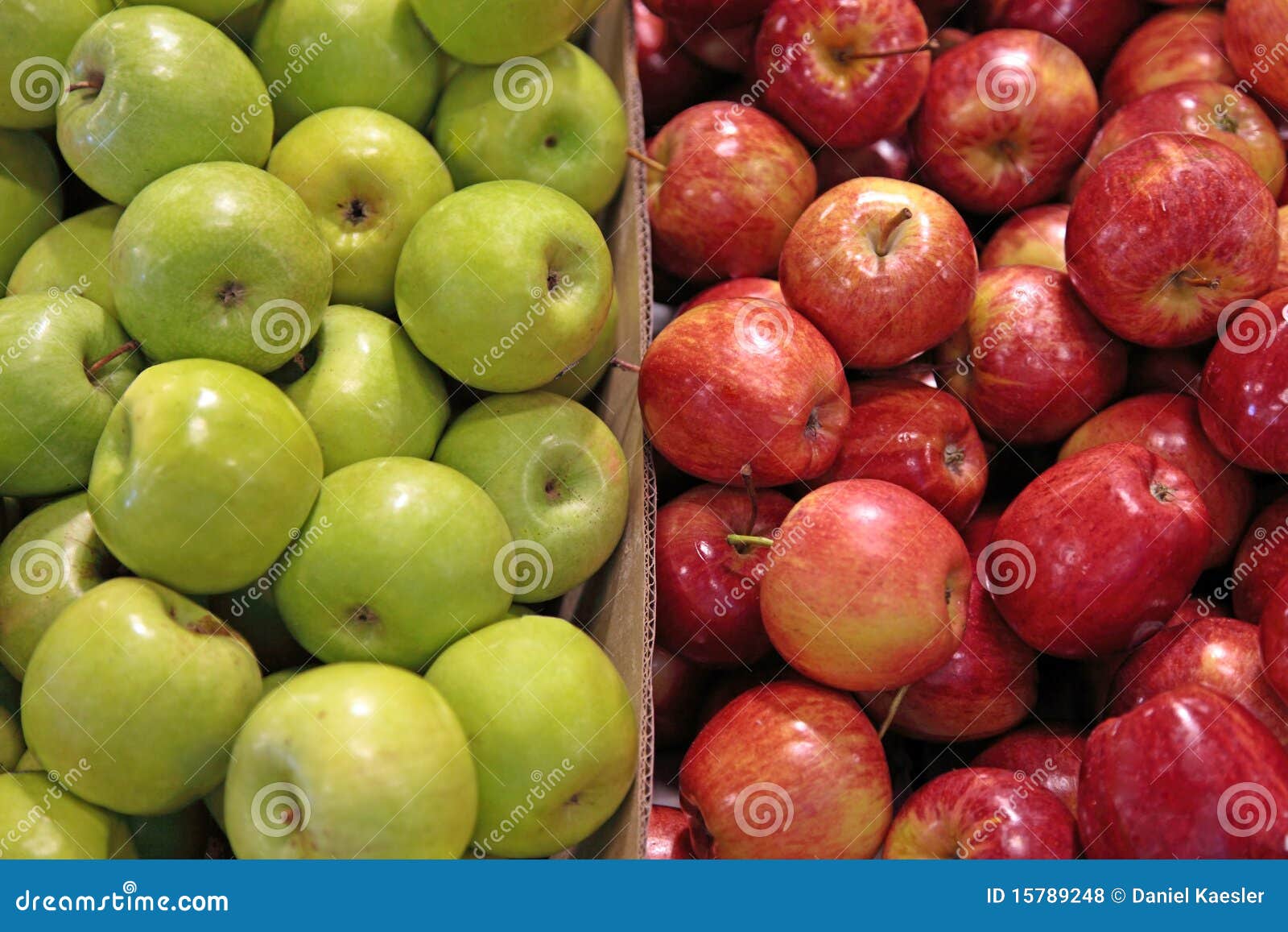 Green and red apples stock photo. Image of diet, vitamines - 15789248